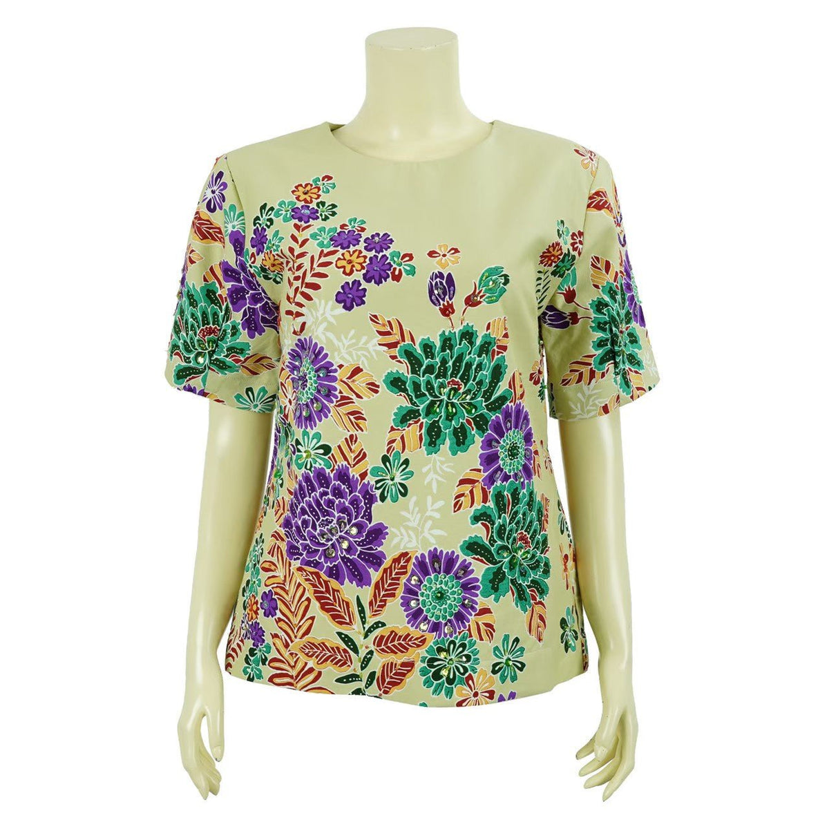 Handmade Bead Batik Blouse | SOUTH FABRIC | KAMONMANEE